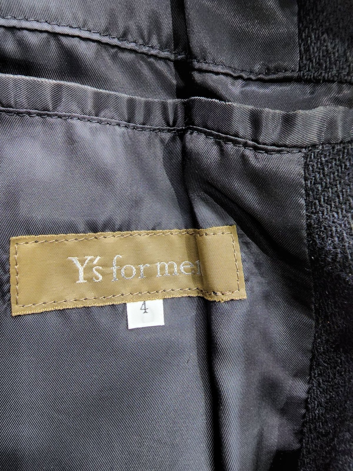 Y's for men yohji yamamoto 黒 ミリタリージャケット (MN-Y03 Y's for men yohji yamamoto 黒 ミリタリージャケット (MN-Y03