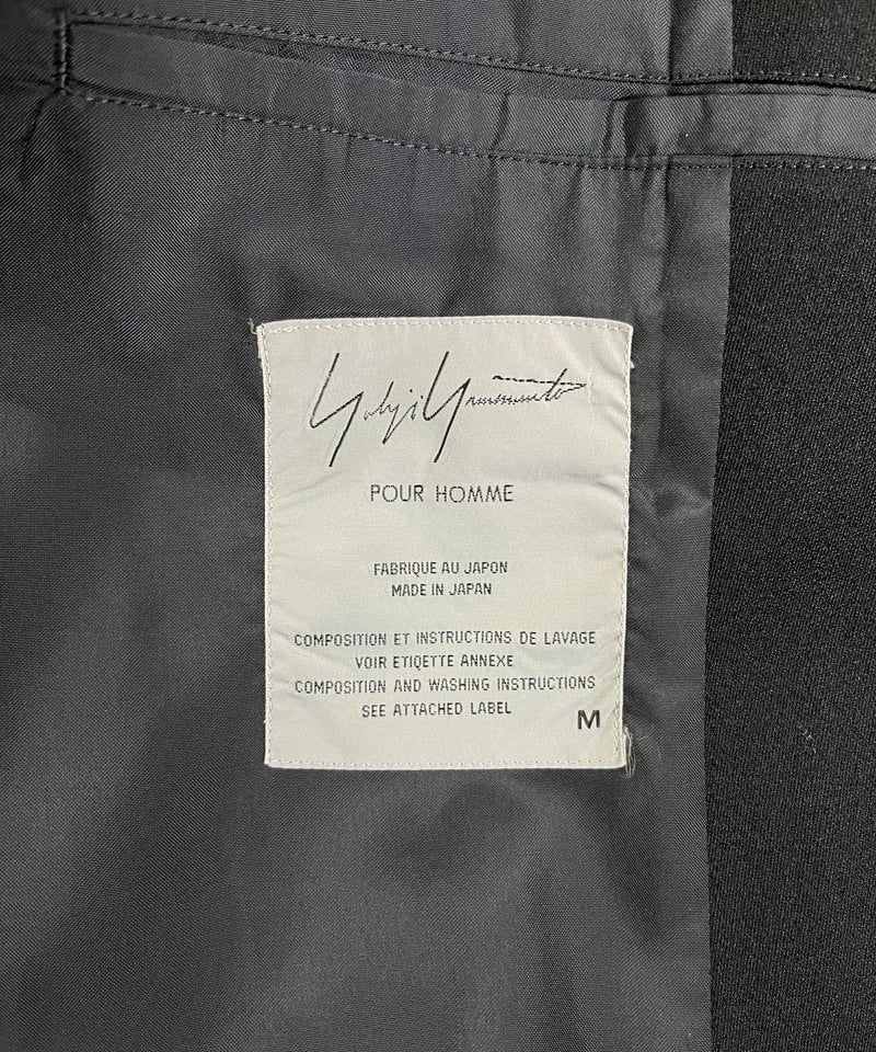 1998AW yohji yamamoto pour homme vintage ステッチデザ 1998AW yohji yamamoto pour homme vintage ステッチデザ