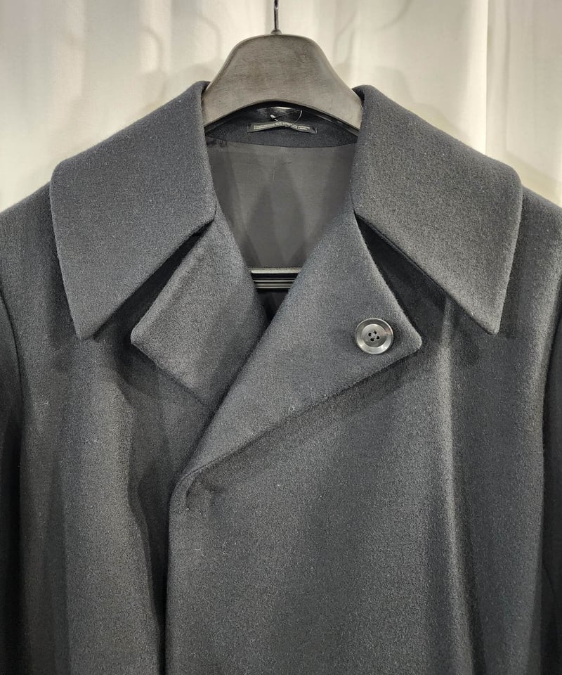 2020aw yohji yamamoto pour homme スナップ釦 黒 ベルト付き 2020aw yohji yamamoto pour homme スナップ釦 黒 ベルト付き