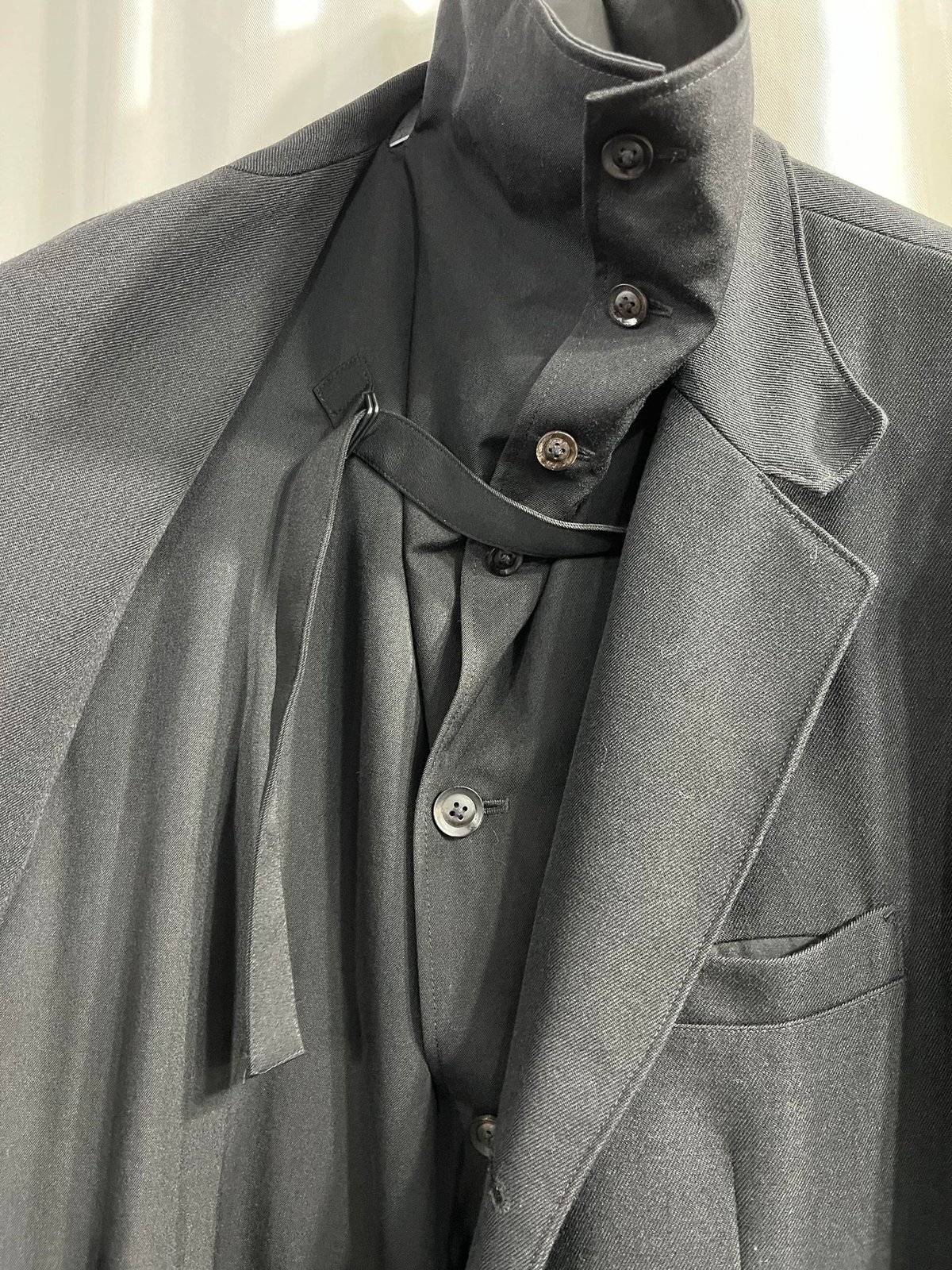 2019AW yohji yamamoto pour homme レイヤードジャケットコート( 2019AW yohji yamamoto pour homme レイヤードジャケットコート(