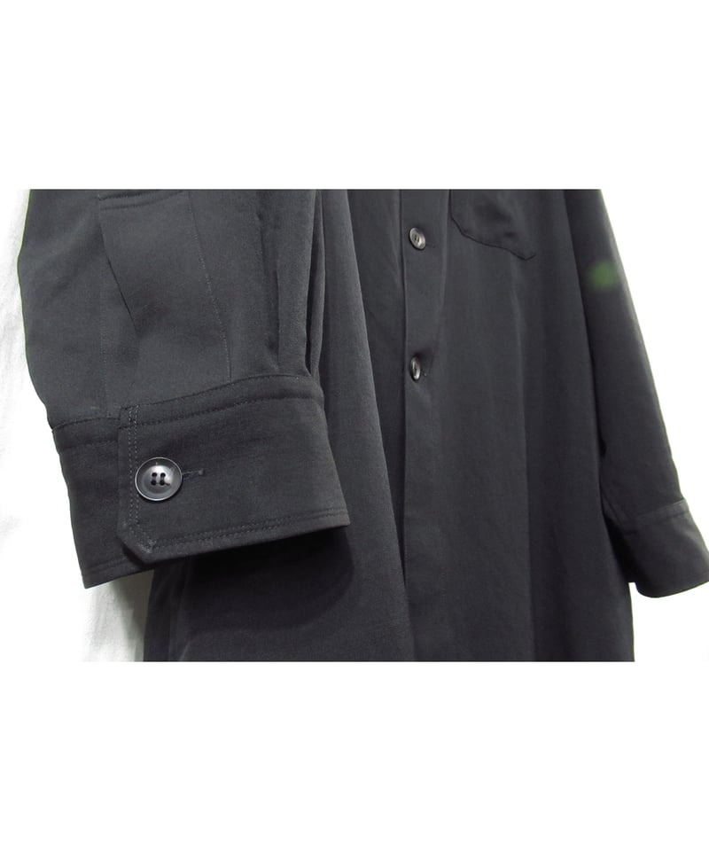 18ss yohji yamamoto pour homme シンプルロングブラウス(HW-B 18ss yohji yamamoto pour homme シンプルロングブラウス(HW-B