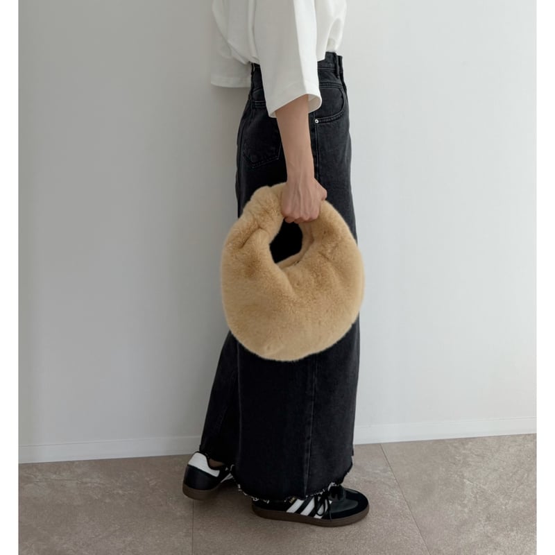 AMIE original》フロントスリットデニムスカート / black | AMIE AMIE original》フロントスリットデニムスカート / black | AMIE