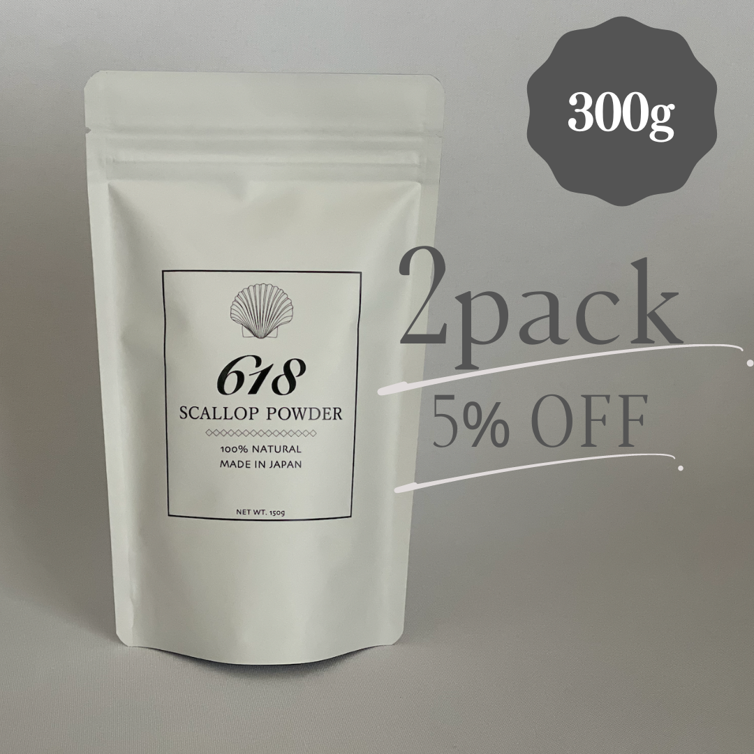 【2個セット】618 scallop powder 150g | 618 scallop po...