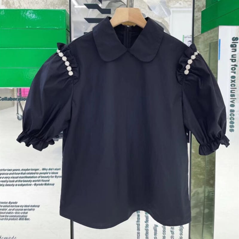 ビジュー付きブラウス | BrillantSelect Store ビジュー付きブラウス | BrillantSelect Store