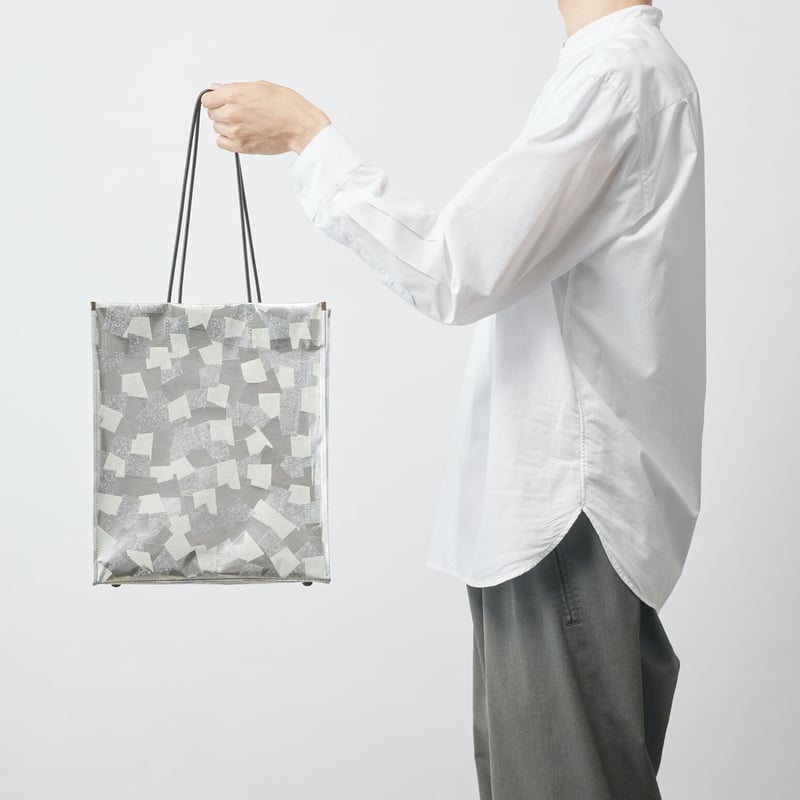 銀引箔 shopper | 酢橘堂 銀引箔 shopper | 酢橘堂