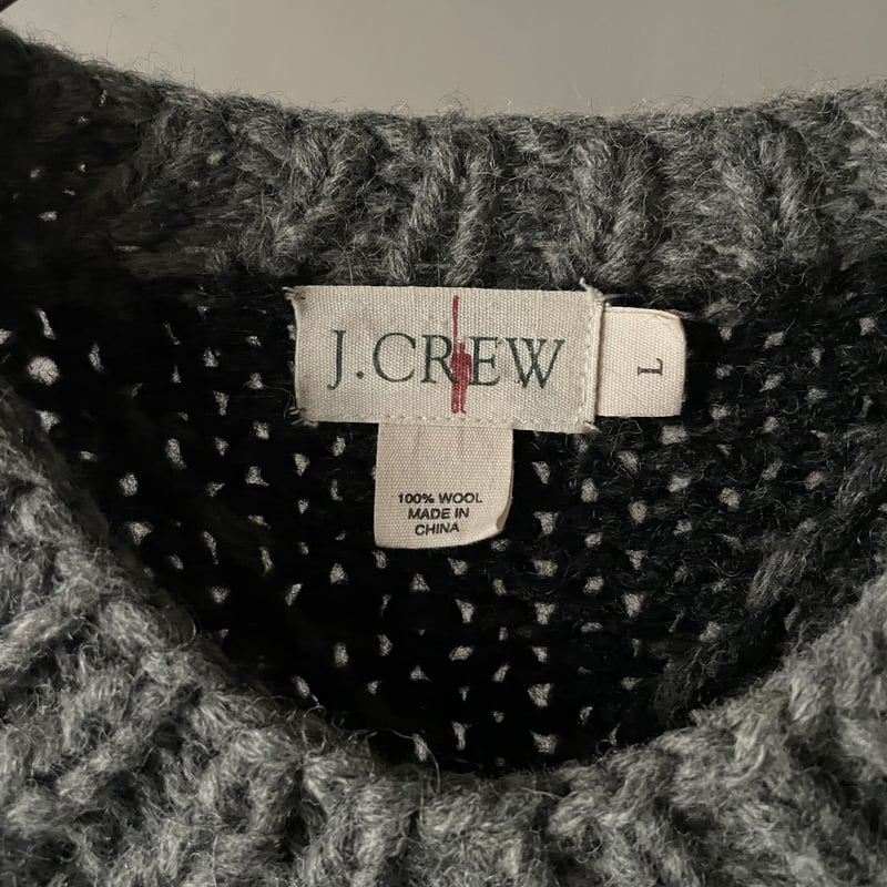 90s〜 J.crew argyle pattern wool sweater | sui & 90s〜 J.crew argyle pattern wool sweater | sui &