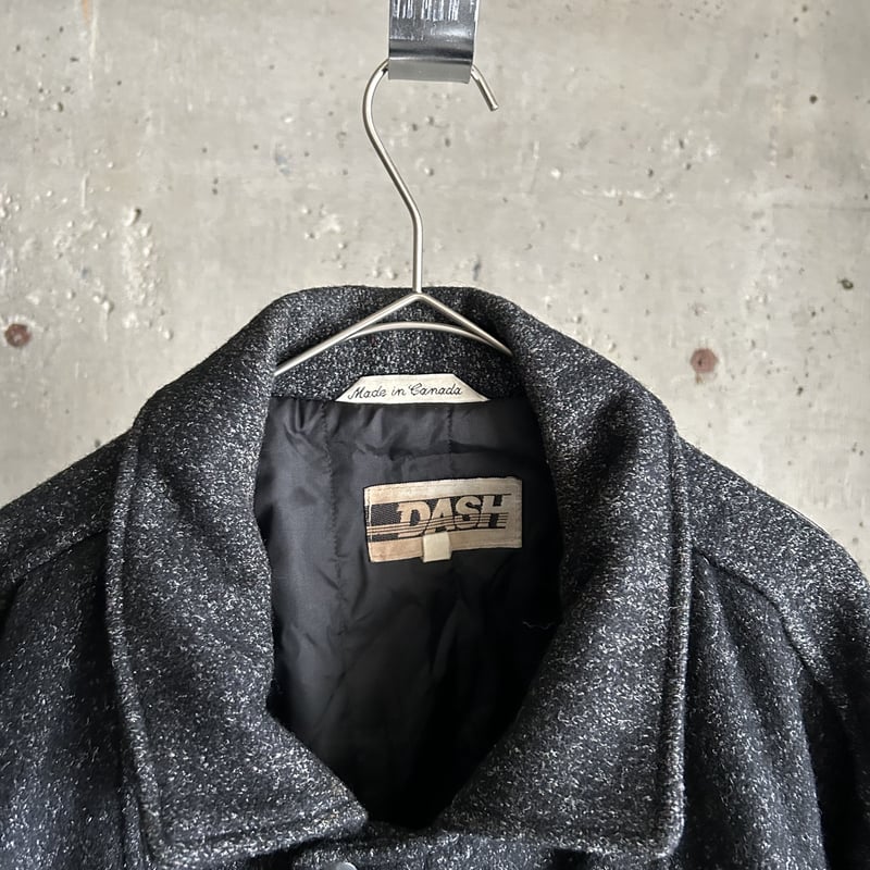 90's DASH A-2type wool jacket made in canada | 90's DASH A-2type wool jacket made in canada |