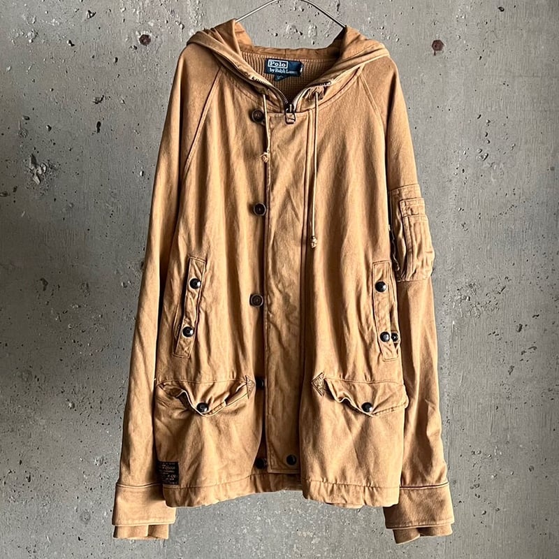 90s Ralph Lauren N-3B type cotton jacekt | sui 90s Ralph Lauren N-3B type cotton jacekt | sui