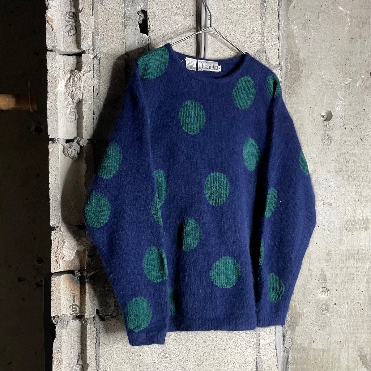 Dot pattern angora knit | sui & shara