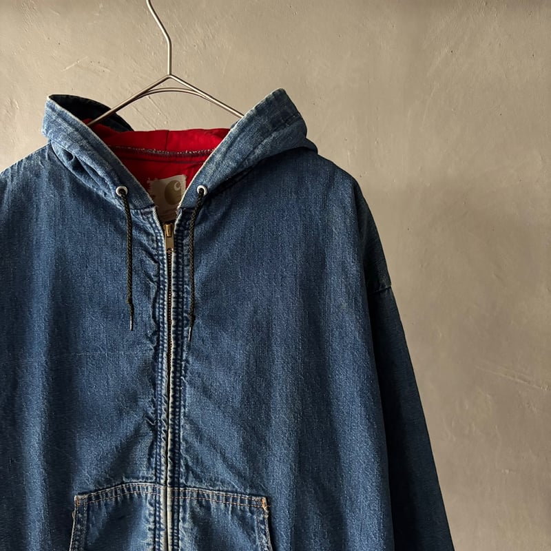70s Carhartt denim active jacket | sui & shara 70s Carhartt denim active jacket | sui & shara