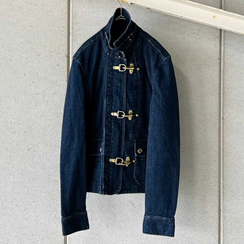 Lauren ralph lauren denim fireman jacket | sui Lauren ralph lauren denim fireman jacket | sui