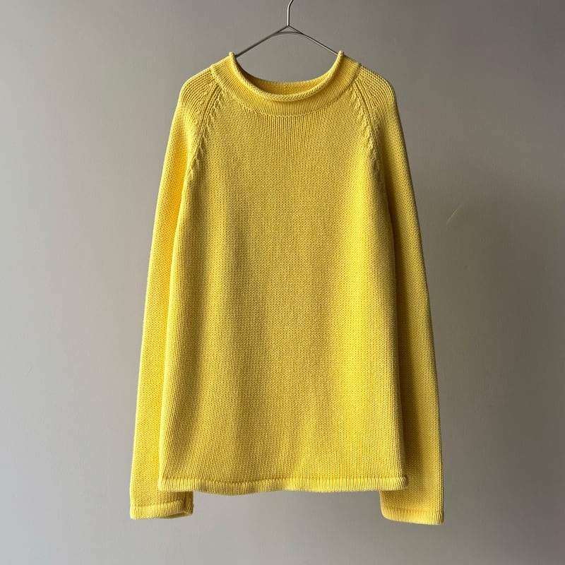 90s〜L.L.Bean Roll neck cotton knit | sui & shara 90s〜L.L.Bean Roll neck cotton knit | sui & shara