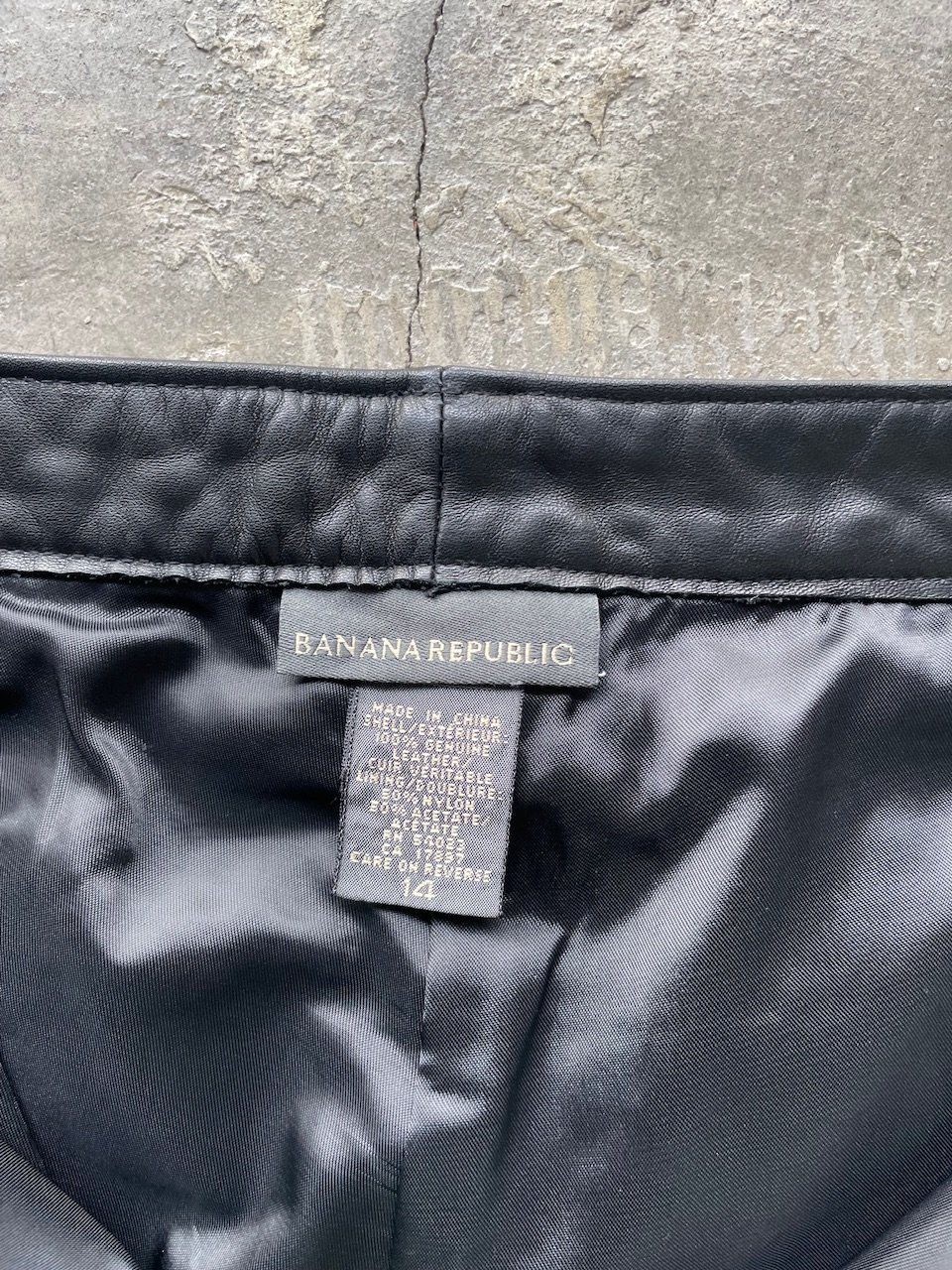 00's GAP leather pants 00's GAP leather pants