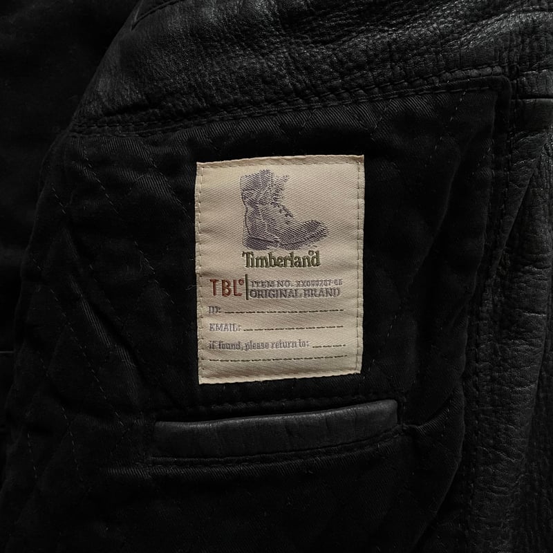 00s Timberland cowhide leather jacket | sui & s 00s Timberland cowhide leather jacket | sui & s
