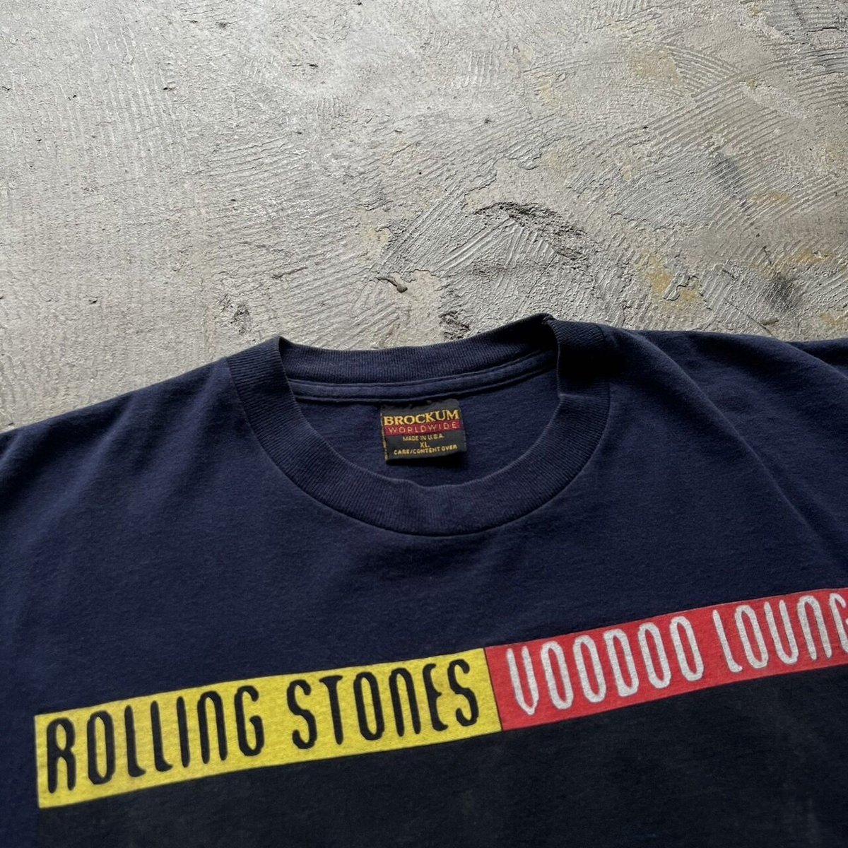 90s Rolling Stones VOODOO LOUNGE tour print tee 90s Rolling Stones VOODOO LOUNGE tour print tee