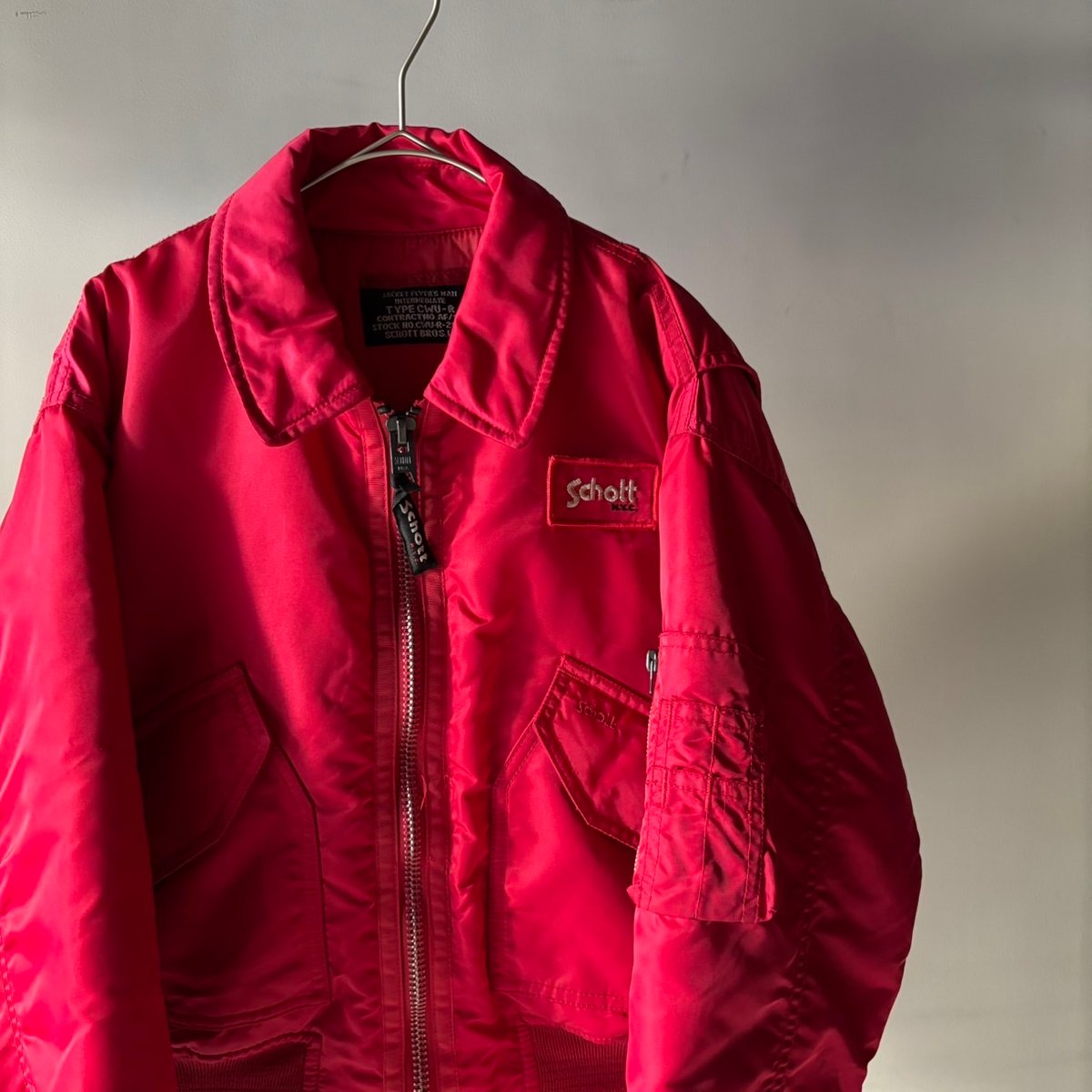 90s Schott CWU-R flight jacket | sui & shara 90s Schott CWU-R flight jacket | sui & shara