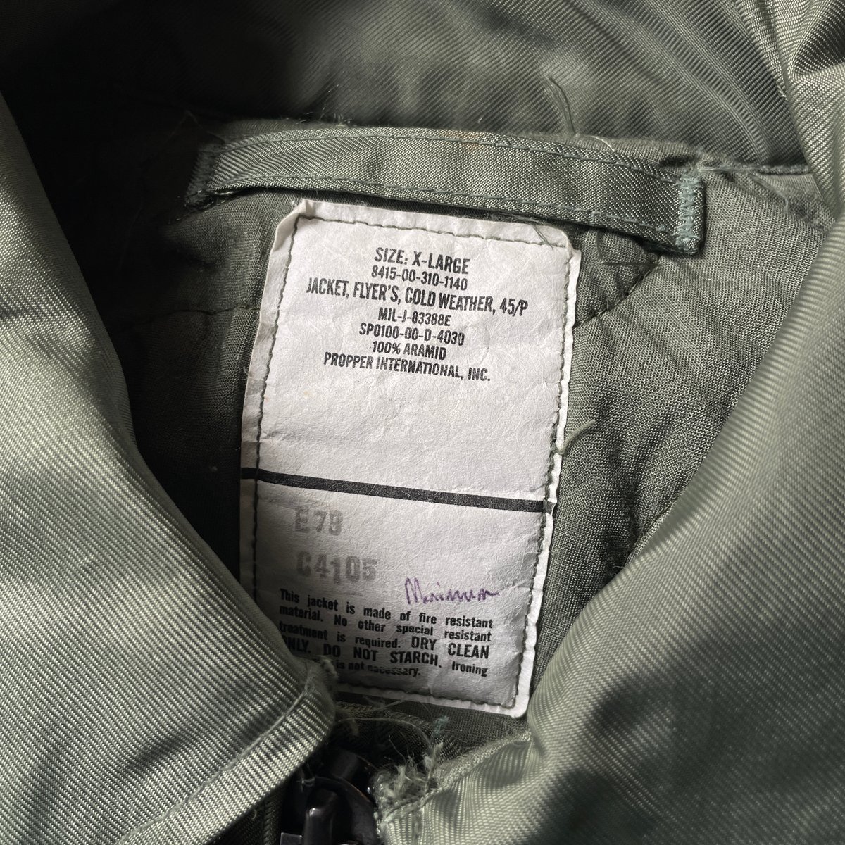 "CWU" 45/P flight jacket | sui & shara