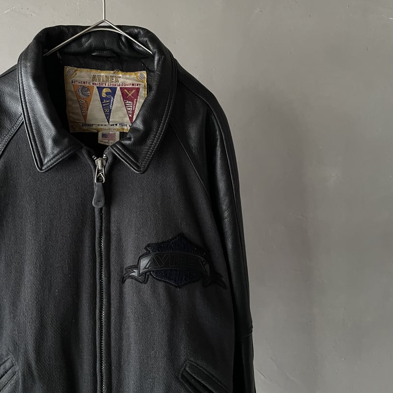 90s Avirex wool×jacket award jacket | sui & shara 90s Avirex wool×jacket award jacket | sui & shara