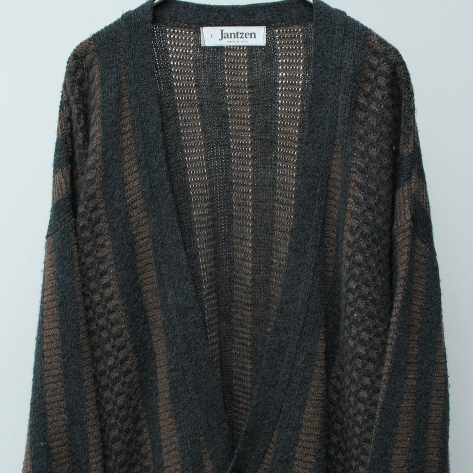 90s Jantzen knit cardigan made in usa | sui & s...