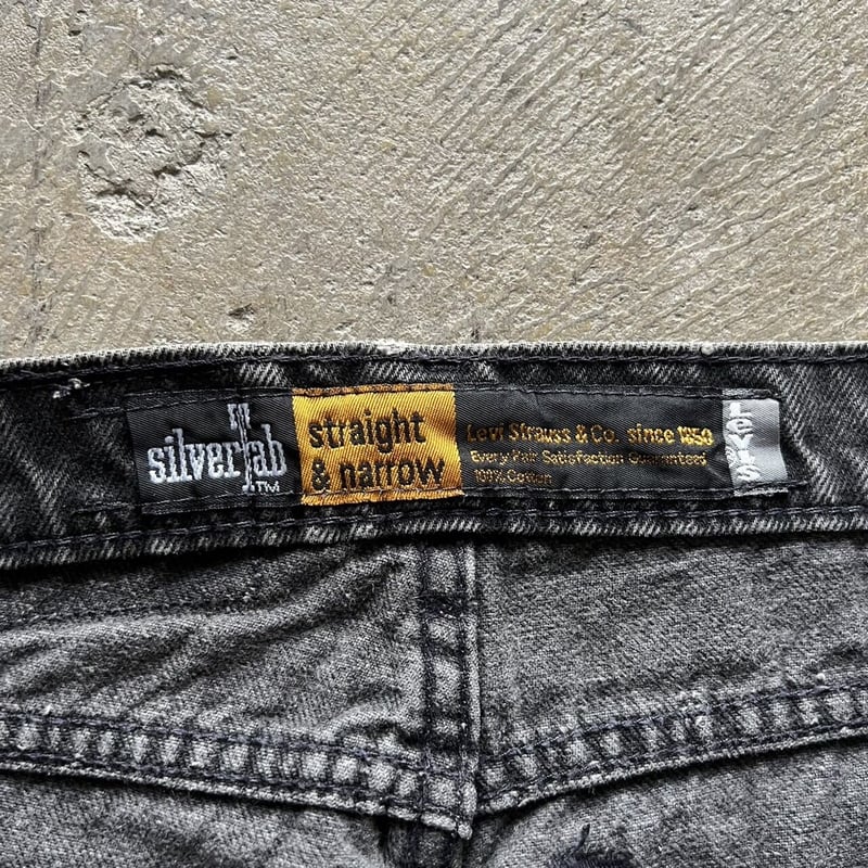 90s Levi's Silver Tab straight&narrow denim pan 90s Levi's Silver Tab straight&narrow denim pan