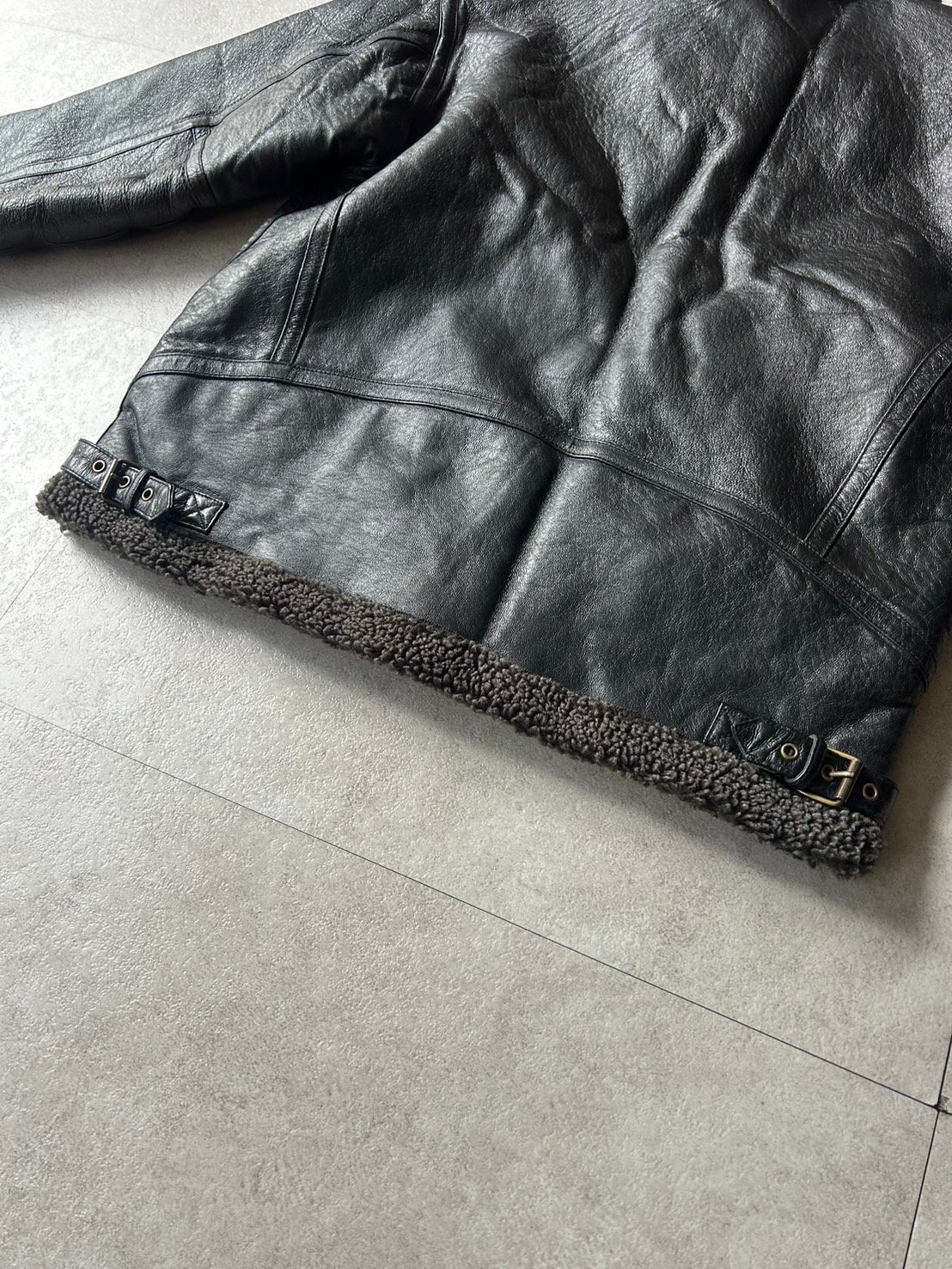 wilsons leather B-3 type flight jacket “reversi wilsons leather B-3 type flight jacket “reversi