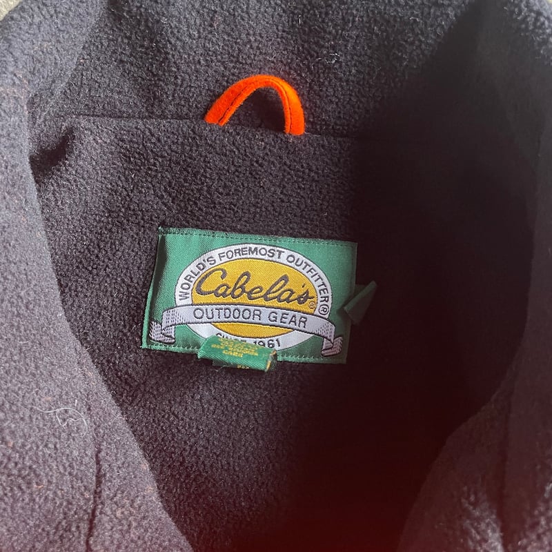 90's~ Cabelas fieece lininng warmer jacket | su 90's~ Cabelas fieece lininng warmer jacket | su