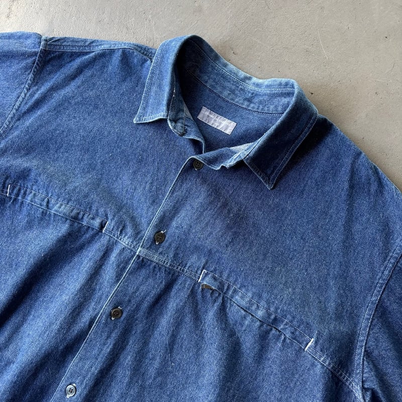 80s COMME des GARCONS HOMME denim shirt | sui & 80s COMME des GARCONS HOMME denim shirt | sui &