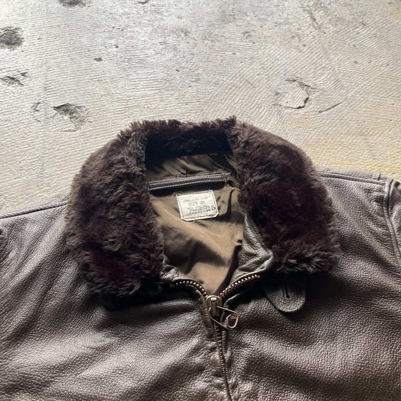 80s “Brill Bros” G-1 flight jacket | sui & shara 80s “Brill Bros” G-1 flight jacket | sui & shara
