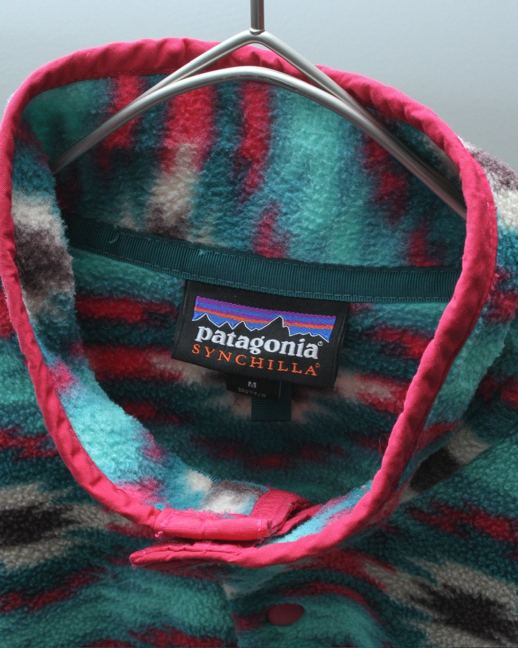 Patagonia native pattern synchilla snap-T pullo...