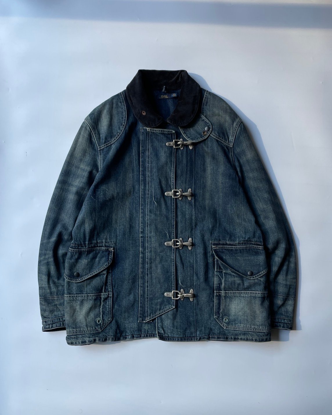 Ralph Lauren fireman sampling denim jacket | su...