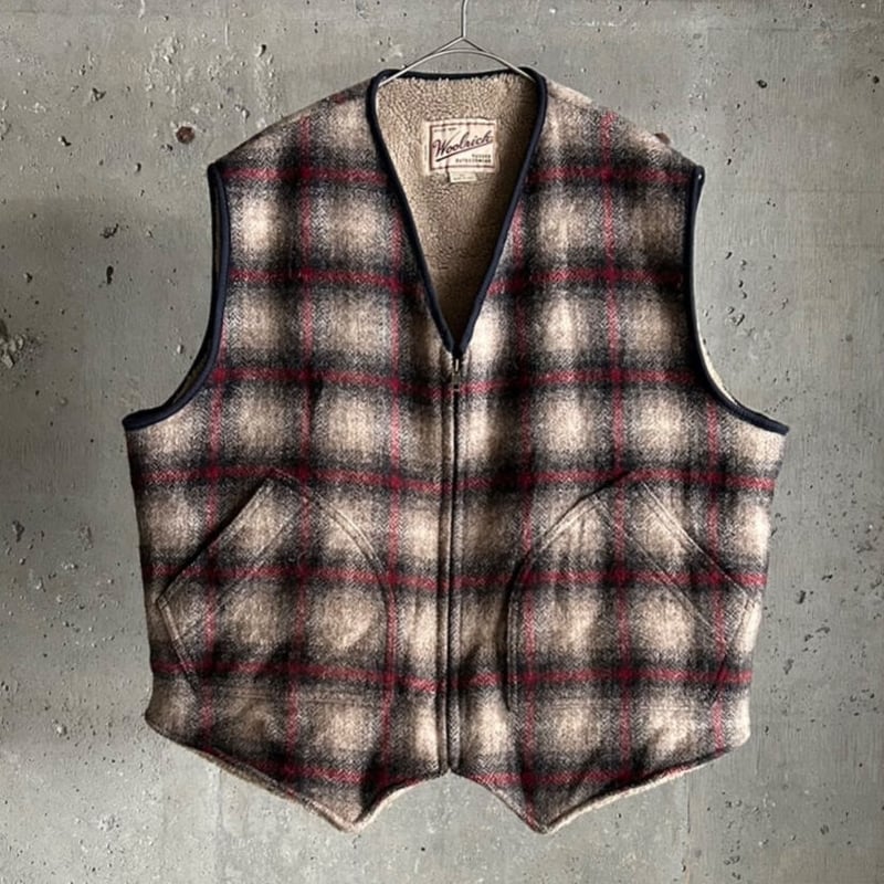 90s WOOLRICH ombre check vest | sui & shara 90s WOOLRICH ombre check vest | sui & shara