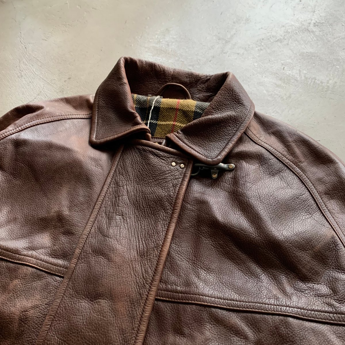 90s Fay leather fire man jacket | sui & shara 90s Fay leather fire man jacket | sui & shara
