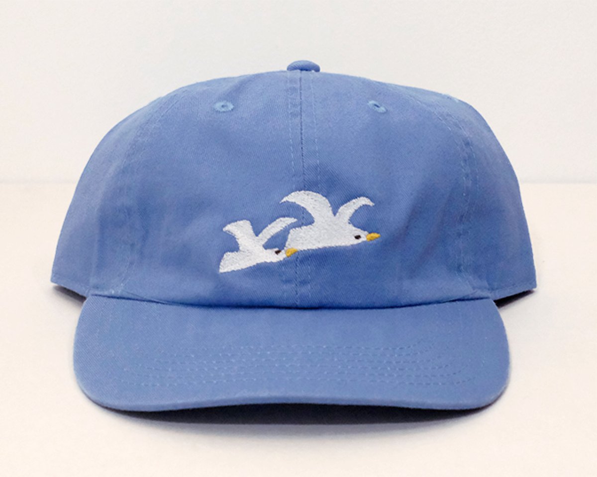 Donchi《Bird》Cap(Sky Blue) | Printed Union Donchi《Bird》Cap(Sky Blue) | Printed Union