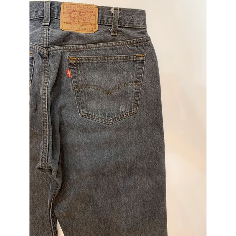 80s Levi's 501-0658 BLACK DENIM PANTS MADE IN U 80s Levi's 501-0658 BLACK DENIM PANTS MADE IN U