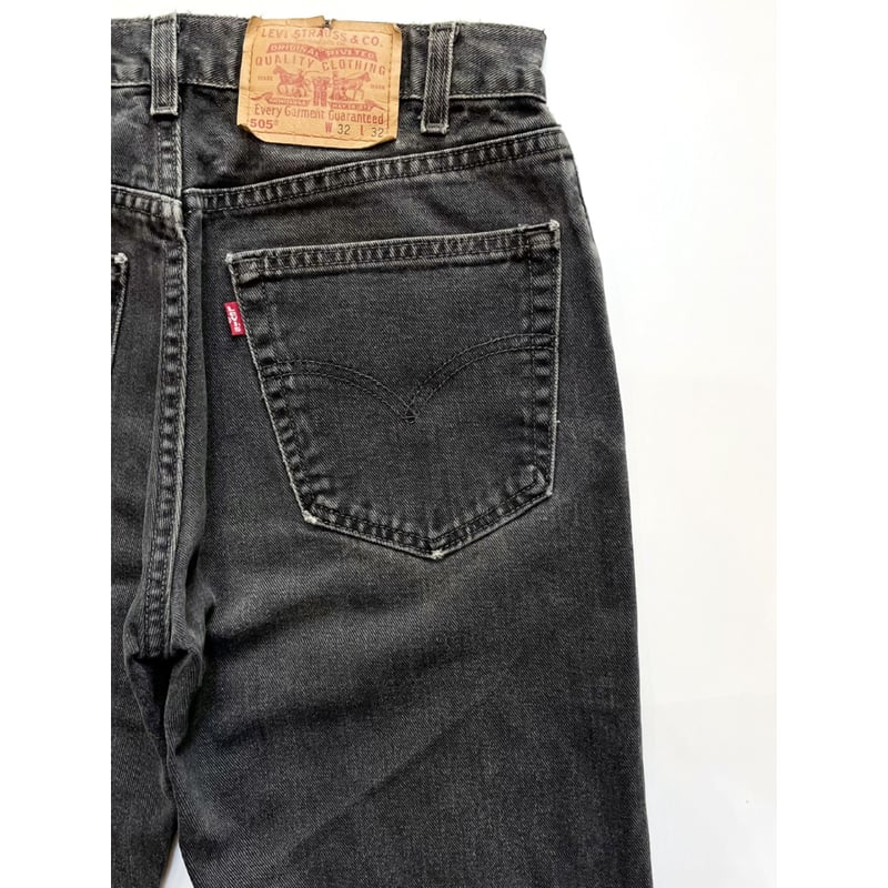 00s Levi's 505-0260 BLACK DENIM PANTS MADE IN U 00s Levi's 505-0260 BLACK DENIM PANTS MADE IN U
