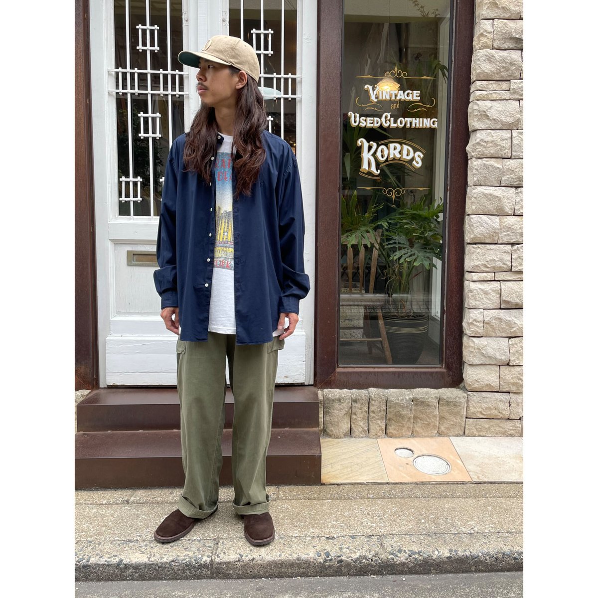 40s US ARMY M-43 HBT CARGO PANTS Size W32L33→W3 40s US ARMY M-43 HBT CARGO PANTS Size W32L33→W3