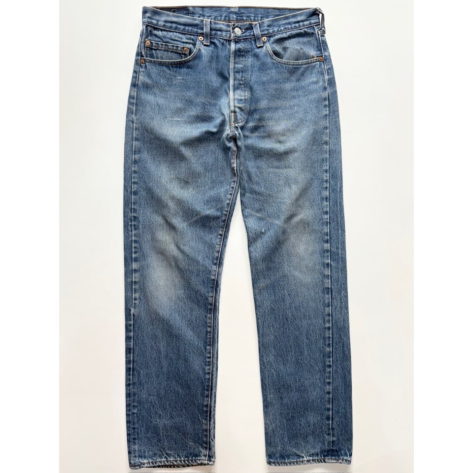 80s Levi’s 501 "INSEAM SINGLE" DENIM PANTS MADE...