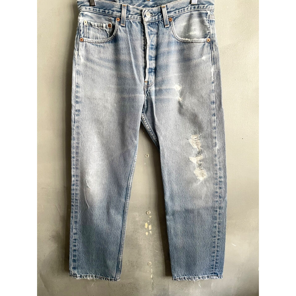 90s Levi's 501 “CRASH” DENIM PANTS MADE IN USA 90s Levi's 501 “CRASH” DENIM PANTS MADE IN USA