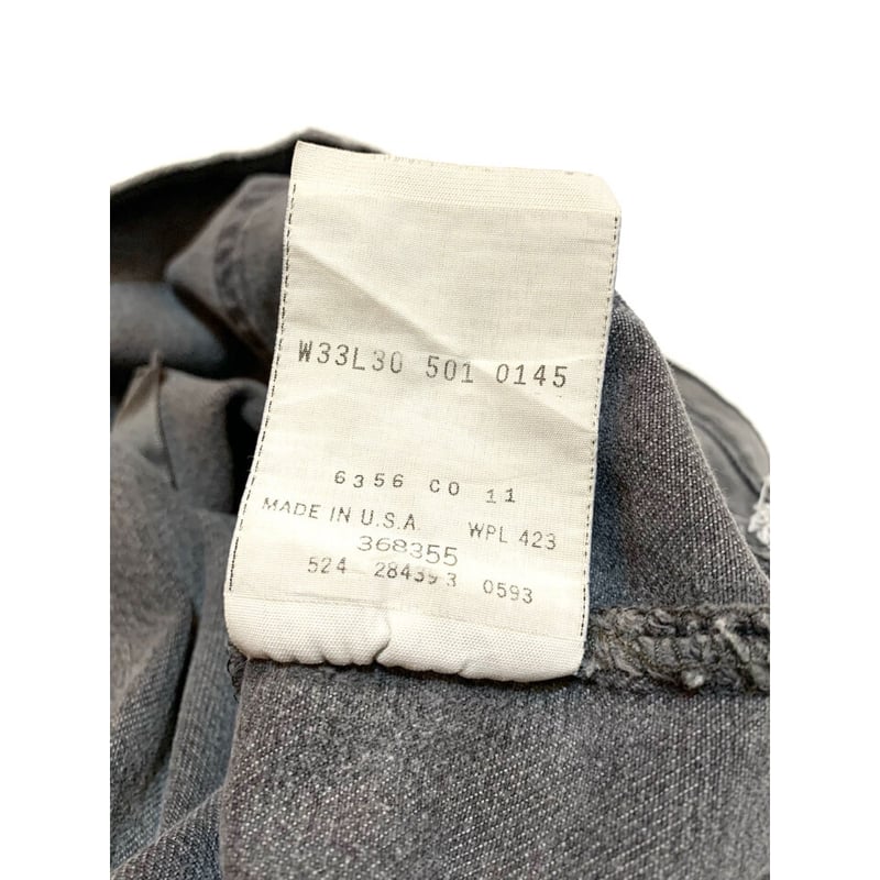 90s Levi's 501-0145 BLACK DENIM PANTS MADE IN U 90s Levi's 501-0145 BLACK DENIM PANTS MADE IN U