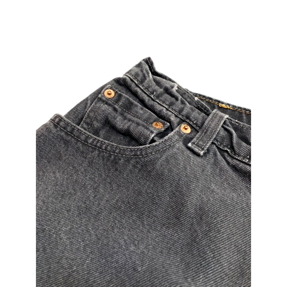 90s Levi's 550 BLACK DENIM MADE IN CANADA 🇨🇦 S 90s Levi's 550 BLACK DENIM MADE IN CANADA 🇨🇦 S