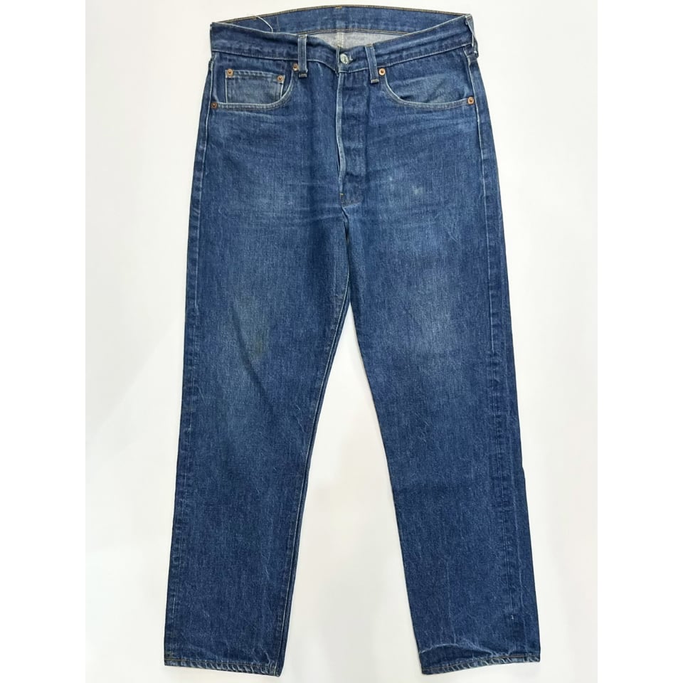 80s Levi’s 501 "INSEAM SINGLE" DENIM PANTS MADE...