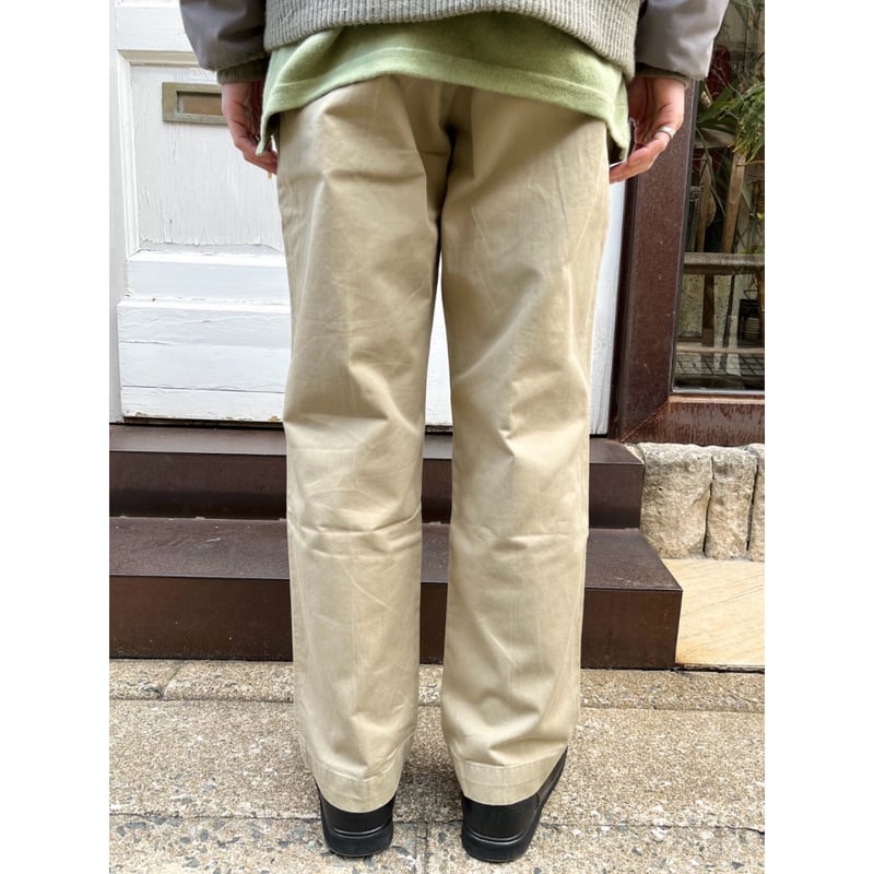 60s US ARMY KHAKI TROUSERS Size W34L31→W31L29 | 60s US ARMY KHAKI TROUSERS Size W34L31→W31L29 |