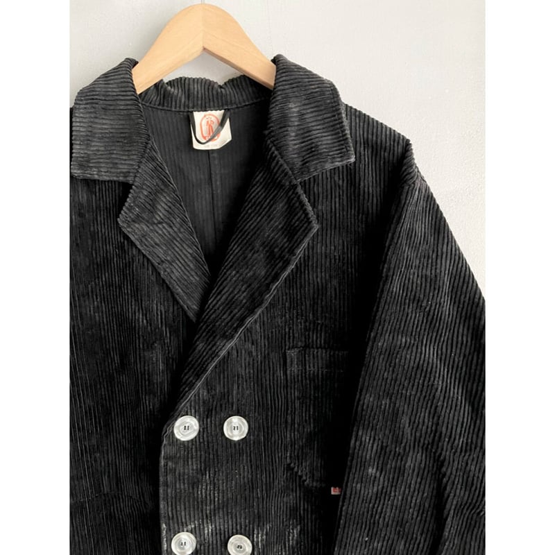 80s EIKO DOUBLE BREASTED CORDUROY WORK JACKET 🇩 80s EIKO DOUBLE BREASTED CORDUROY WORK JACKET 🇩