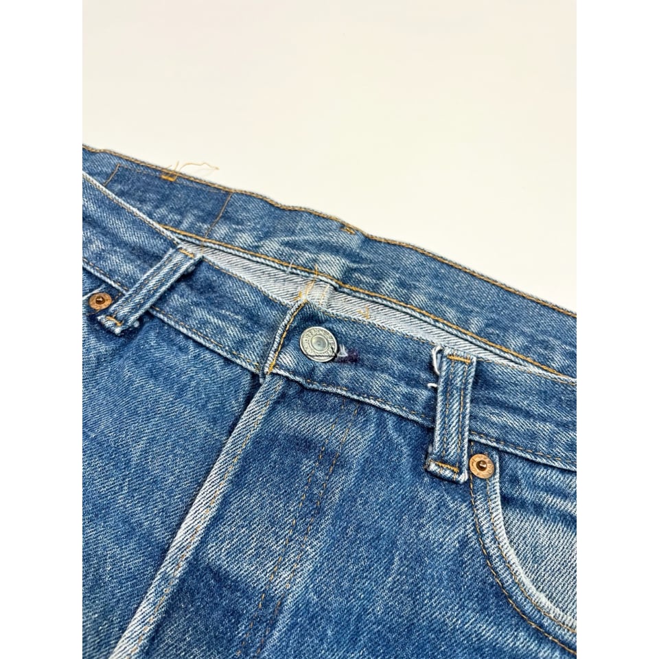 80s Levi’s 501 "INSEAM SINGLE" DENIM PANTS MADE...