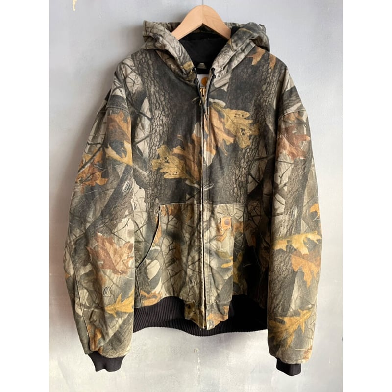 90s carhartt REAL TREE CAMO DUCK ACTIVB PARKA S 90s carhartt REAL TREE CAMO DUCK ACTIVB PARKA S