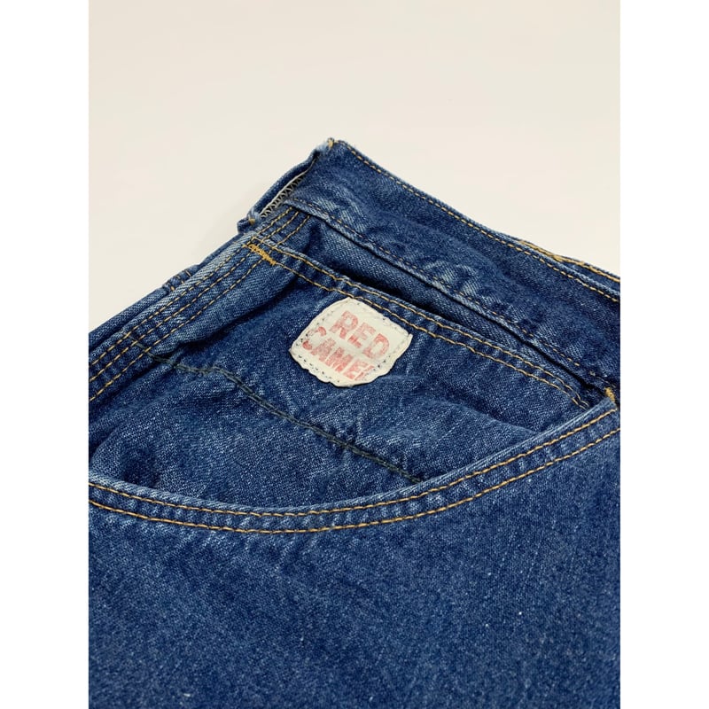 70s RED CAMEL DENIM PAINTER PANTS Size W33L28 | 70s RED CAMEL DENIM PAINTER PANTS Size W33L28 |