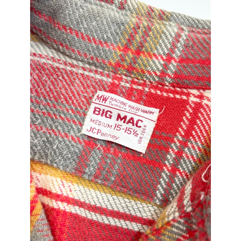 60s BIGMAC FLANNEL SHIRT Size M | KORDS 60s BIGMAC FLANNEL SHIRT Size M | KORDS