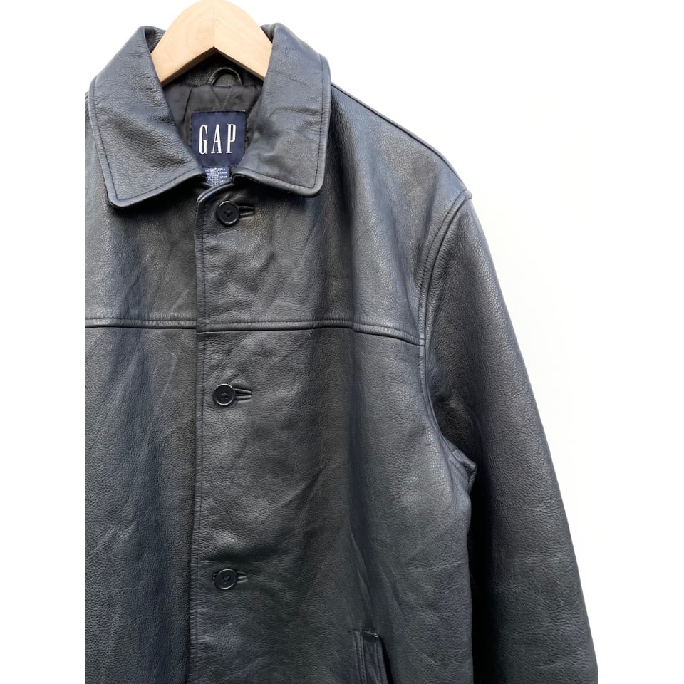 90s GAP LEATHER CARCOAT Size S | KORDS 90s GAP LEATHER CARCOAT Size S | KORDS
