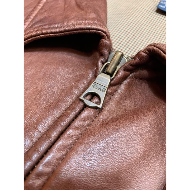 90s Ralph Lauren LEATHER JACKET Size XXL | KORDS 90s Ralph Lauren LEATHER JACKET Size XXL | KORDS