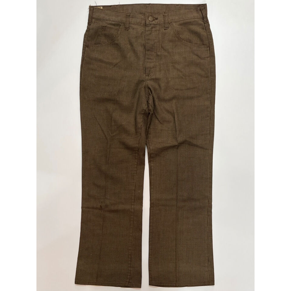 70s Lee "HOUND'S TOOSH" BOOT CUT SLACKS MADE IN...
